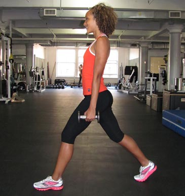 Forward Leg Lunges: Workout #2 – The Athlete in Me